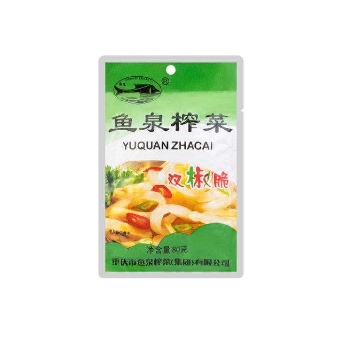 FISHWELL Preserved Vegetable-Yuquan Zhacai 80g