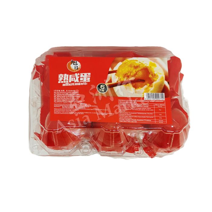 FRESH GOOSUN - Salted Duck Egg (cooked) 62g (x6)