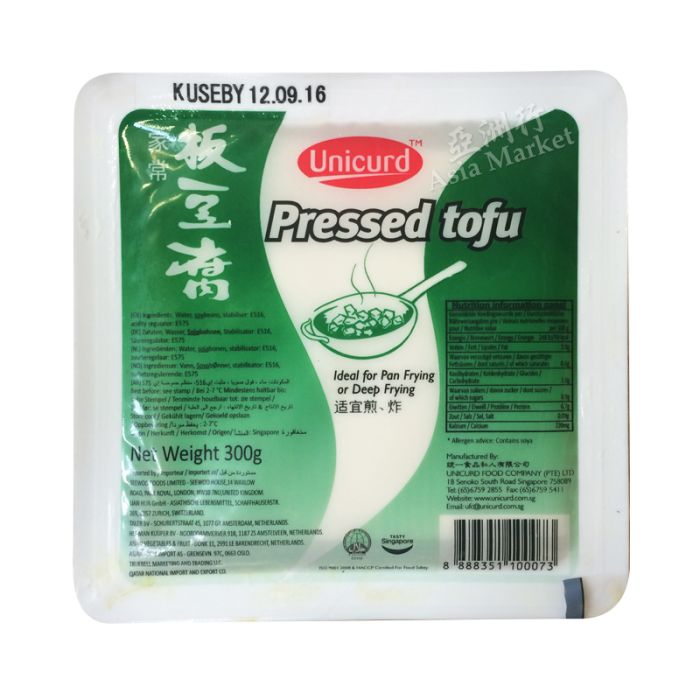 Unicurd Tung Pressed Tofu 300g | Fresh Asian Food | Asia Market Dublin