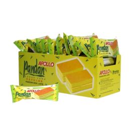 APOLLO Pandan Layer Cake 18g x24 (Pack of 24)