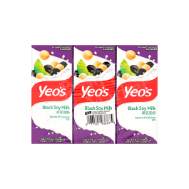 YEO'S - Black Soy Drink (6x250ml)