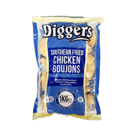 DIGGERS - Southern Fried Chicken Goujons 1kg