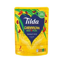 Tilda Caribbean Rice and Peas Basmati Rice 250g